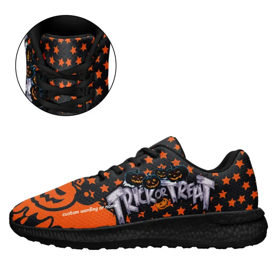 Personalized Halloween Sneakers Custom Halloween BLD Shoes for Hallowe