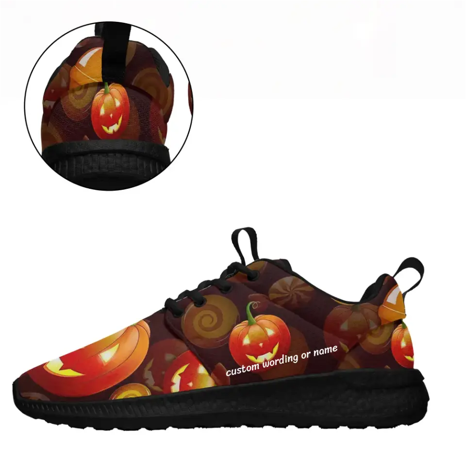 Personalized Halloween Sneakers Custom Halloween BLD Shoes for Hallowe